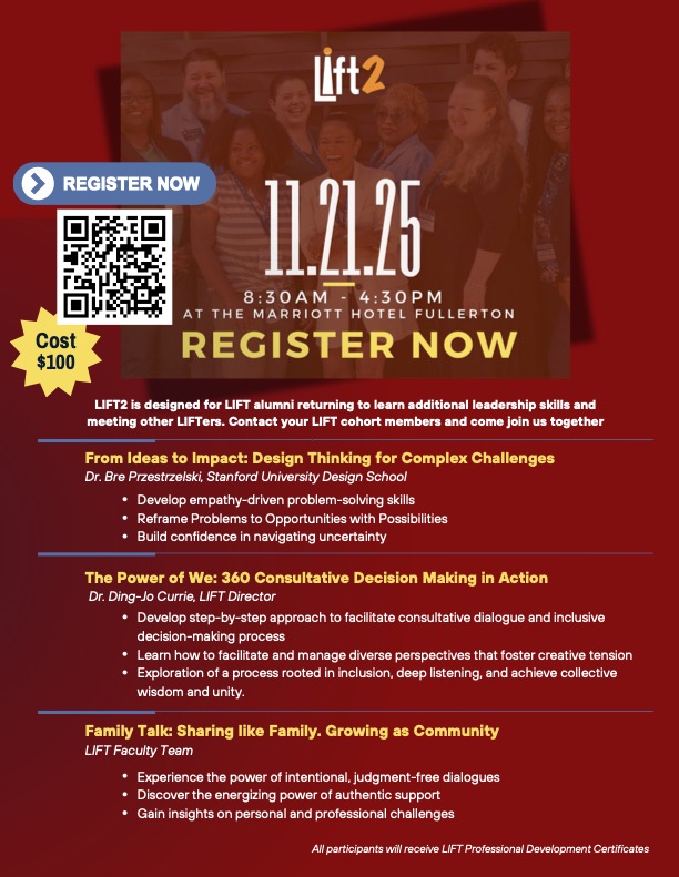 LIFT2 - Leadership Institute for Tomorrow | CSUF